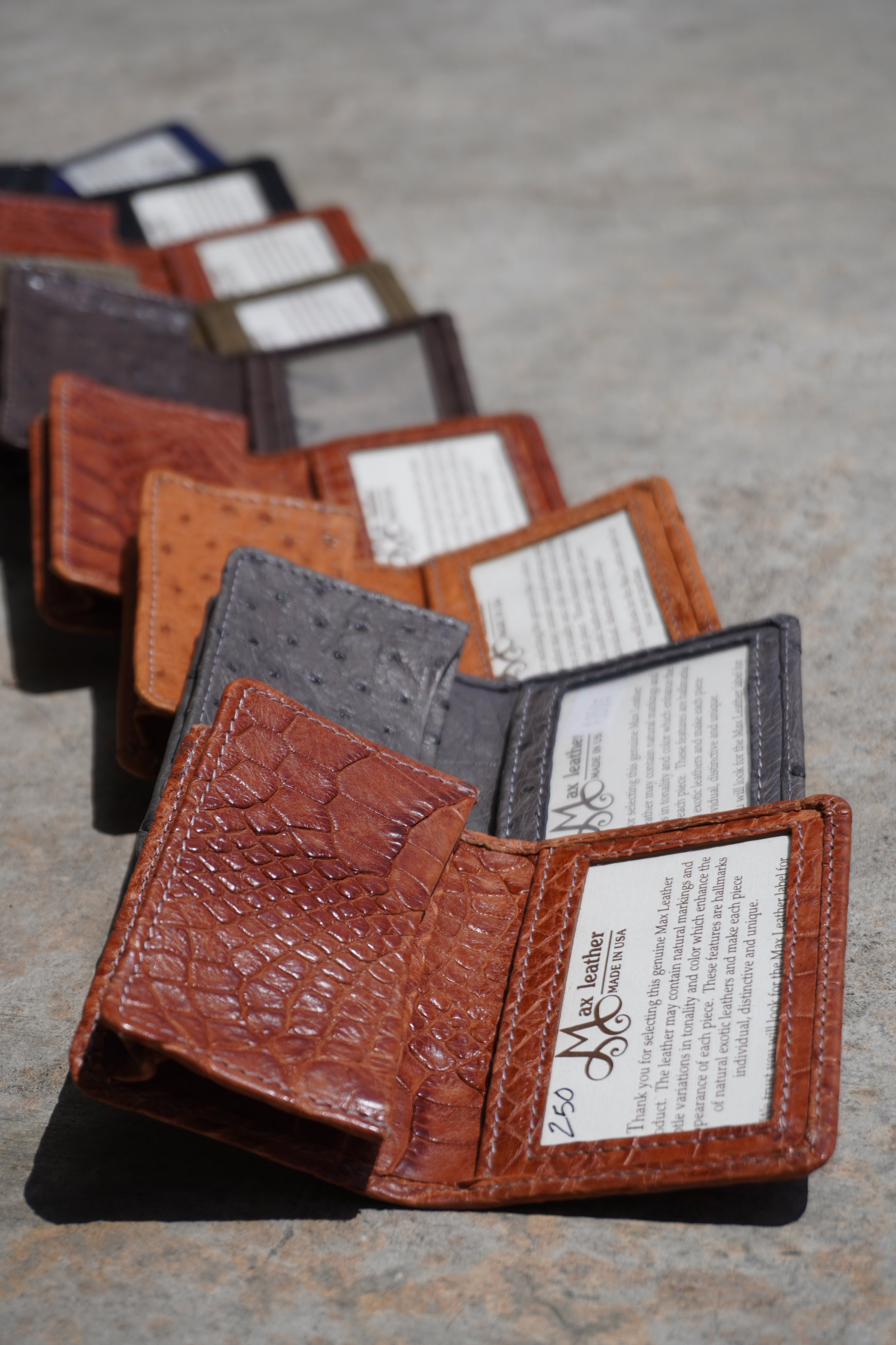 Wallets + Accessories – Max Leather Inc.